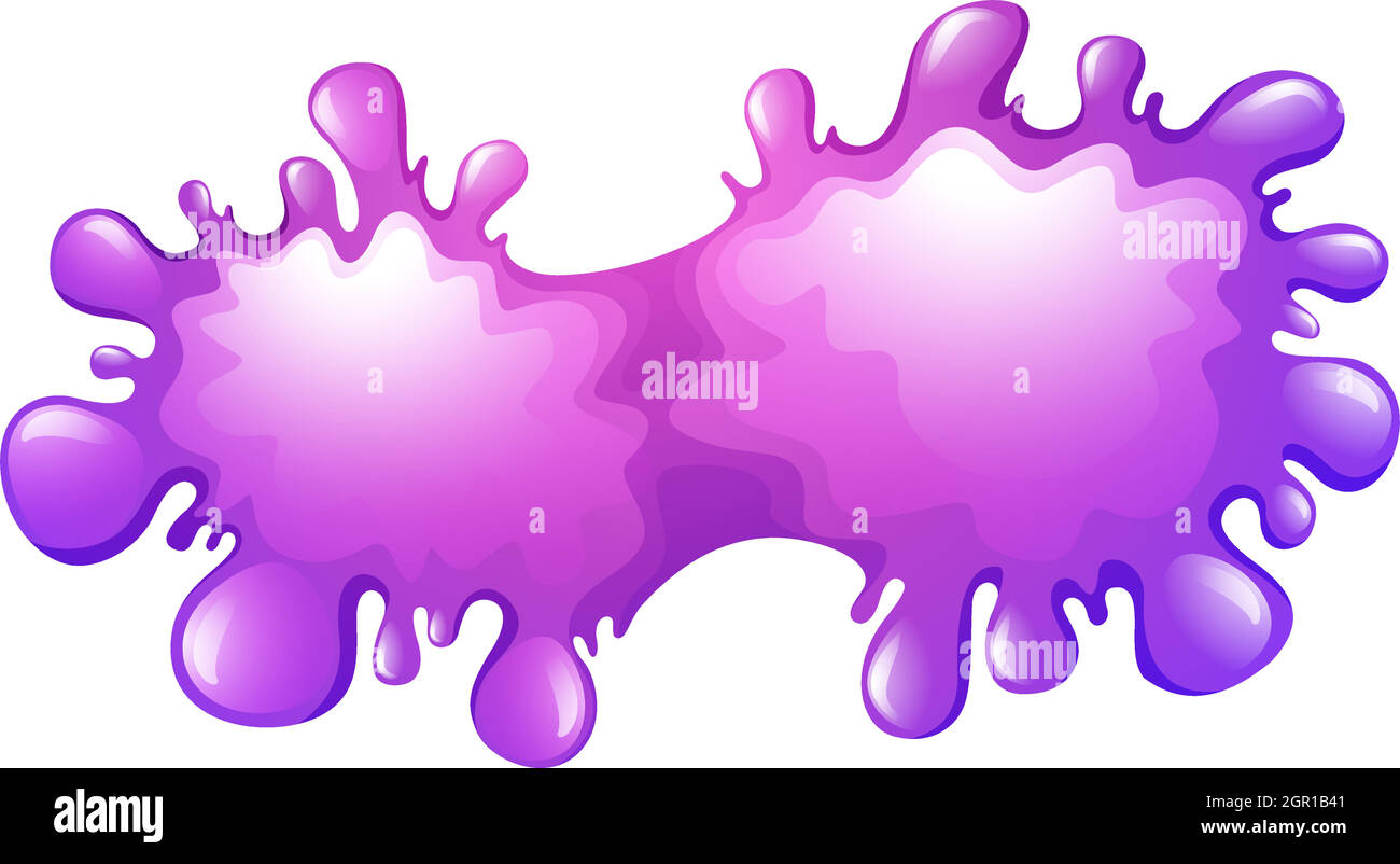 Purple splash on white background Stock Vector Image & Art - Alamy