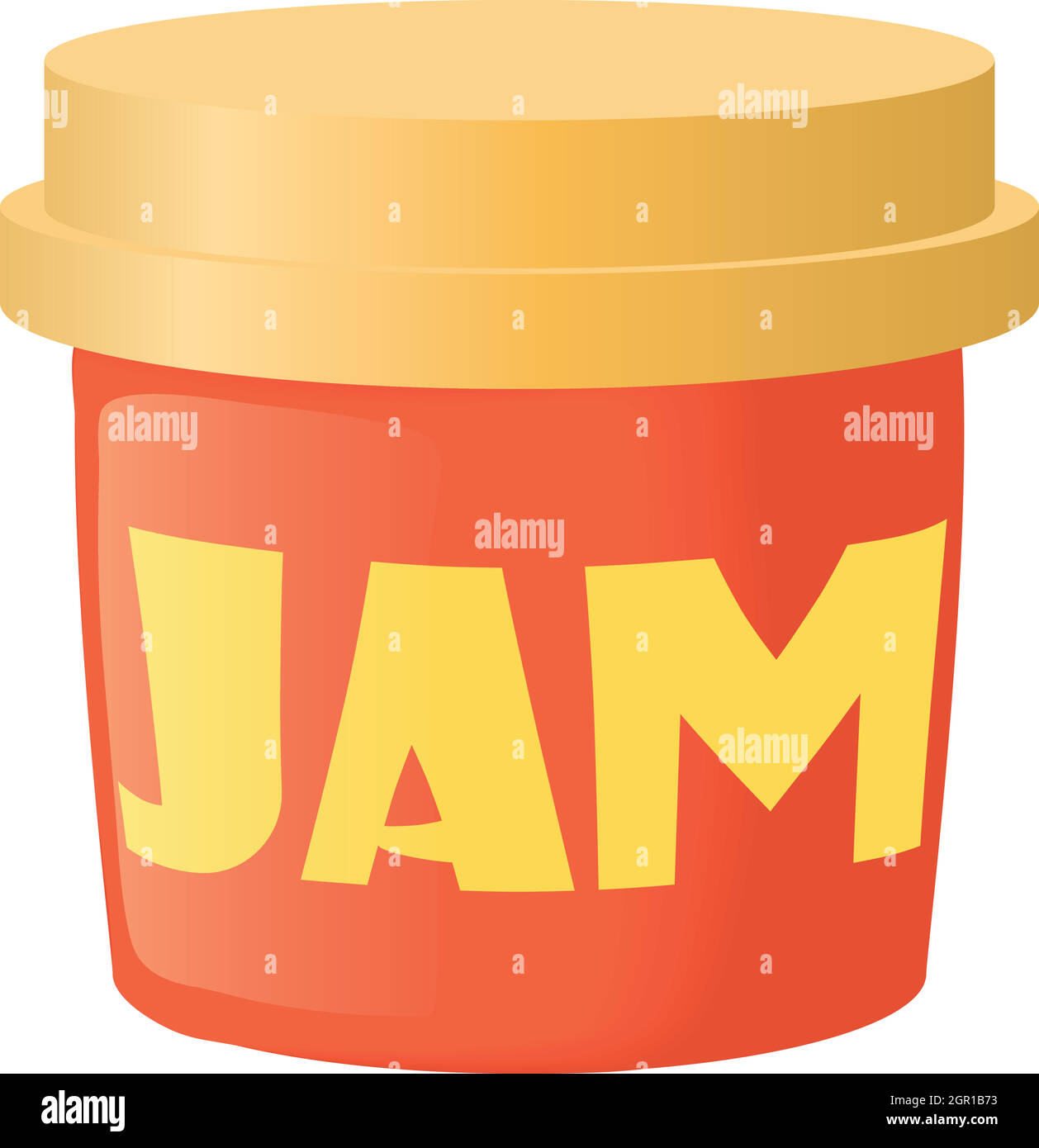 Bank of jam icon, cartoon style Stock Vector Image & Art - Alamy