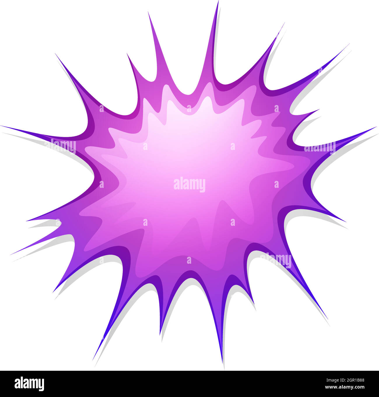 Purple splash on white Stock Vector Image & Art - Alamy