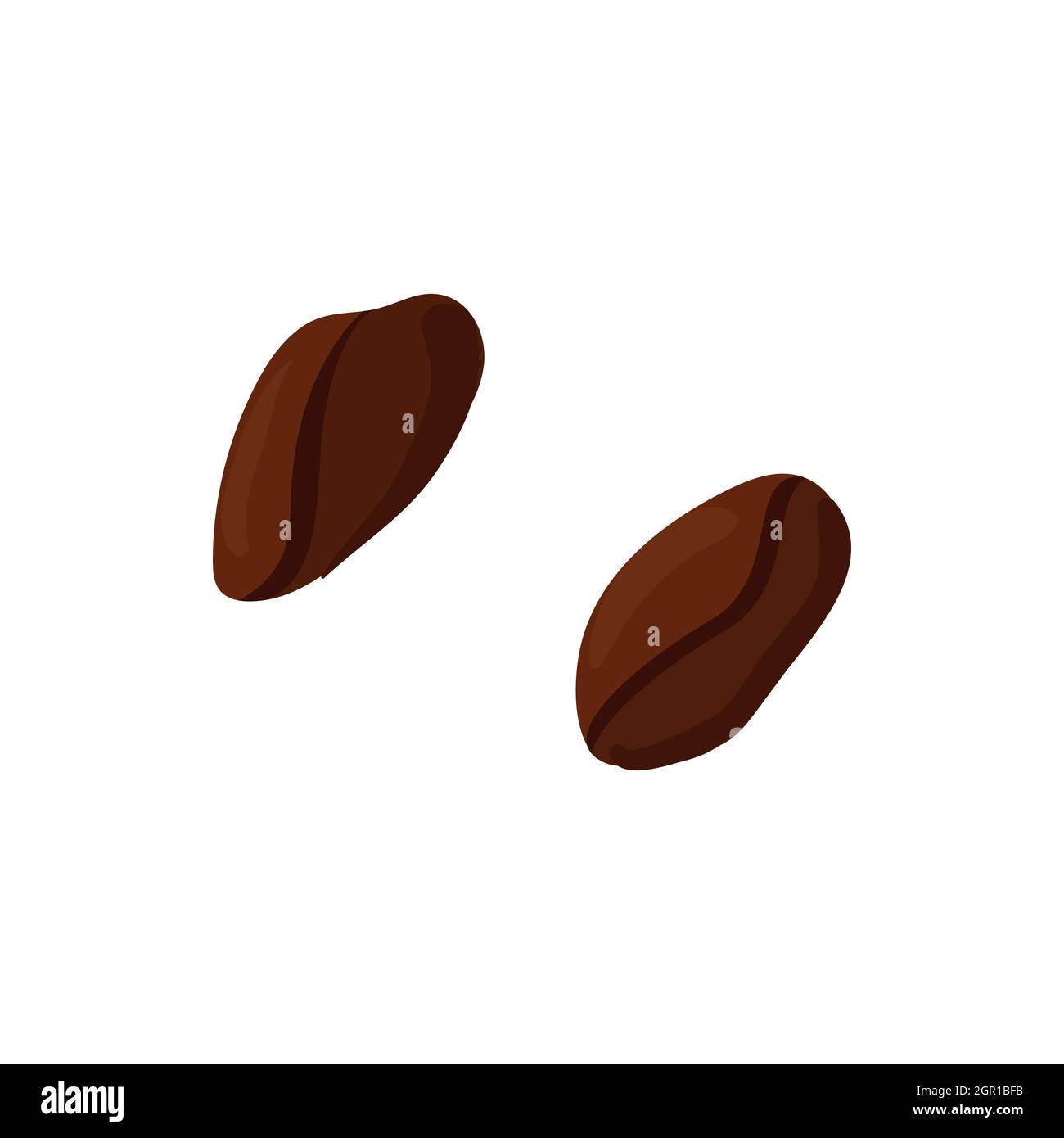 Coffee beans icon, cartoon style Stock Vector Image & Art - Alamy