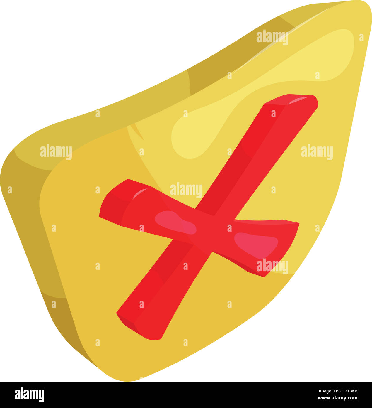 Cross cartoon hi-res stock photography and images - Alamy
