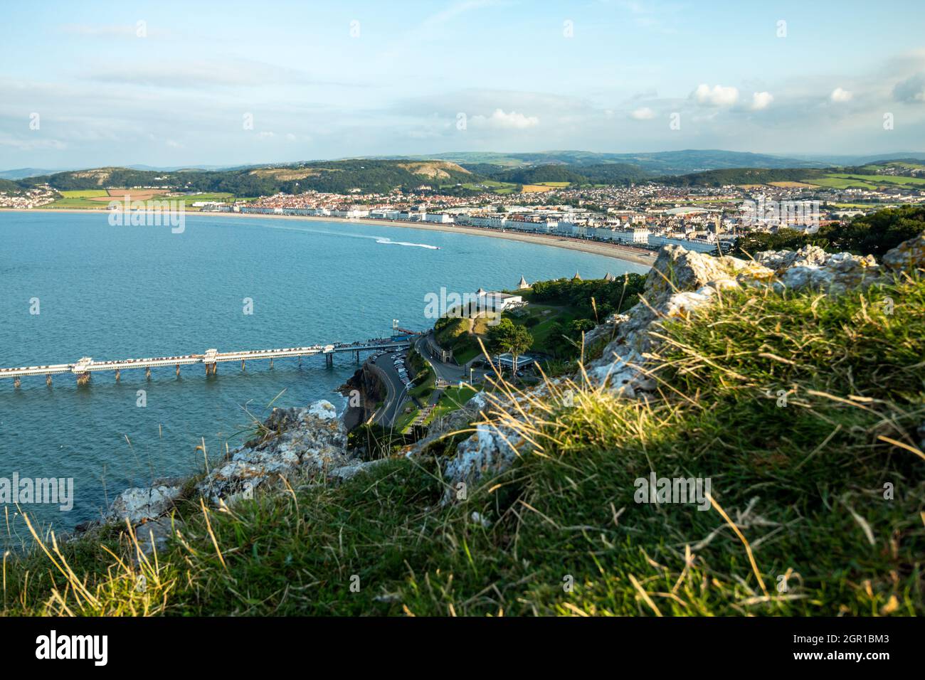 Aerial view of llandudno hi-res stock photography and images - Alamy