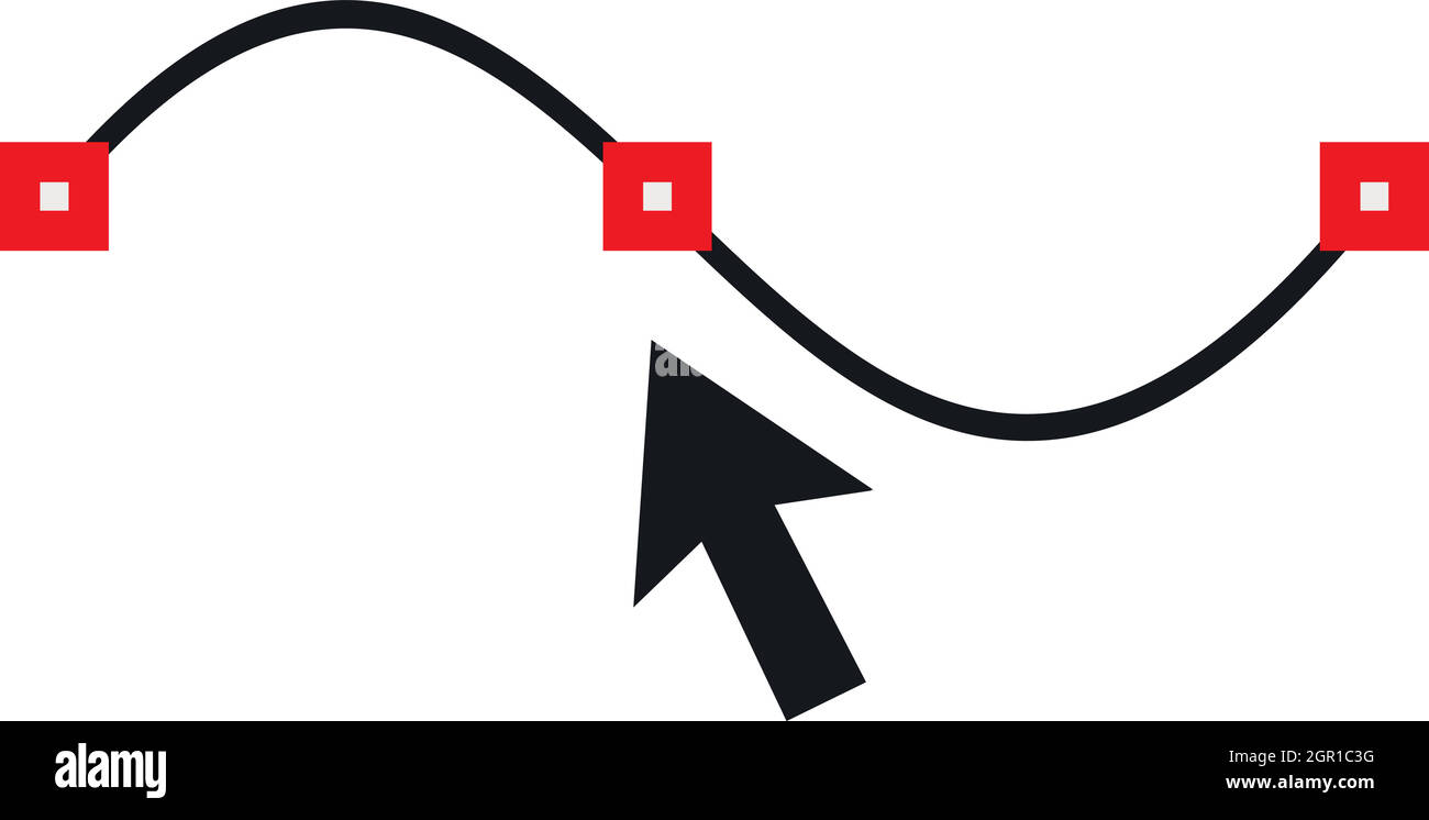 Vector line and arrow icon, flat style Stock Vector Image & Art - Alamy Vector line and arrow icon, flat style Stock Vector Image & Art - Alamy