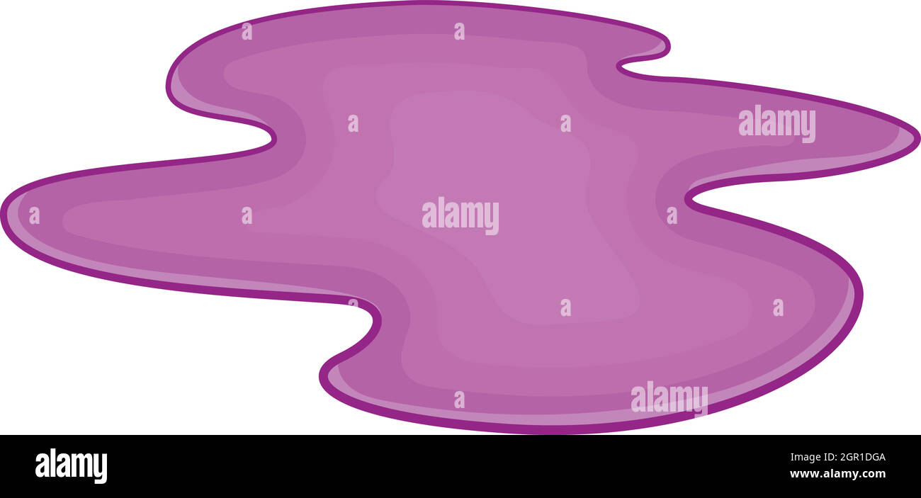 Puddle of oil icon, cartoon style Stock Vector Image & Art - Alamy