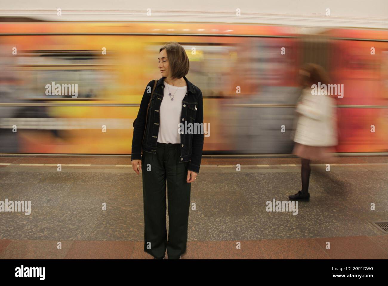 Changing train underground hi-res stock photography and images - Alamy