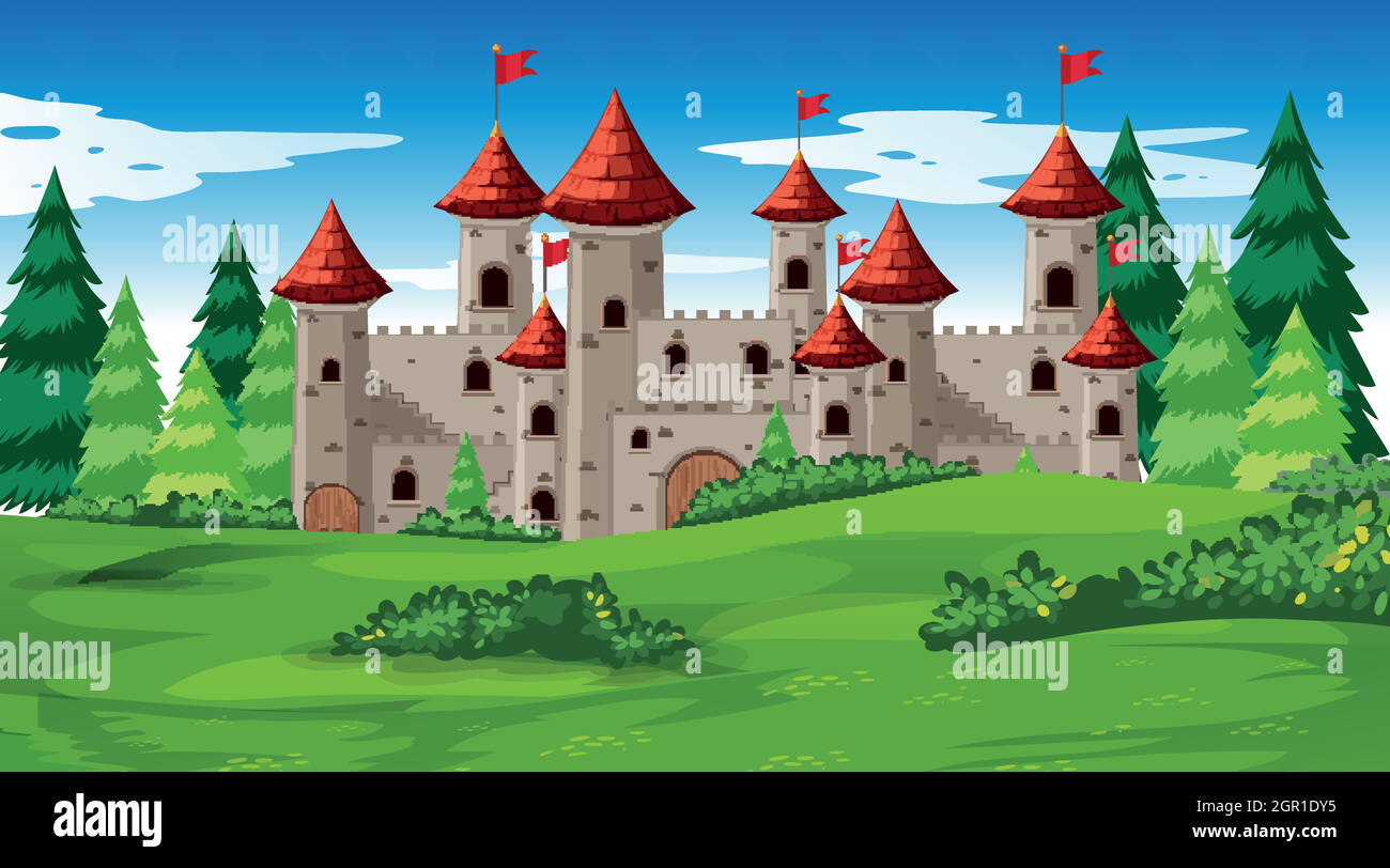 Natural environment scenes landscape Stock Vector Image & Art - Alamy