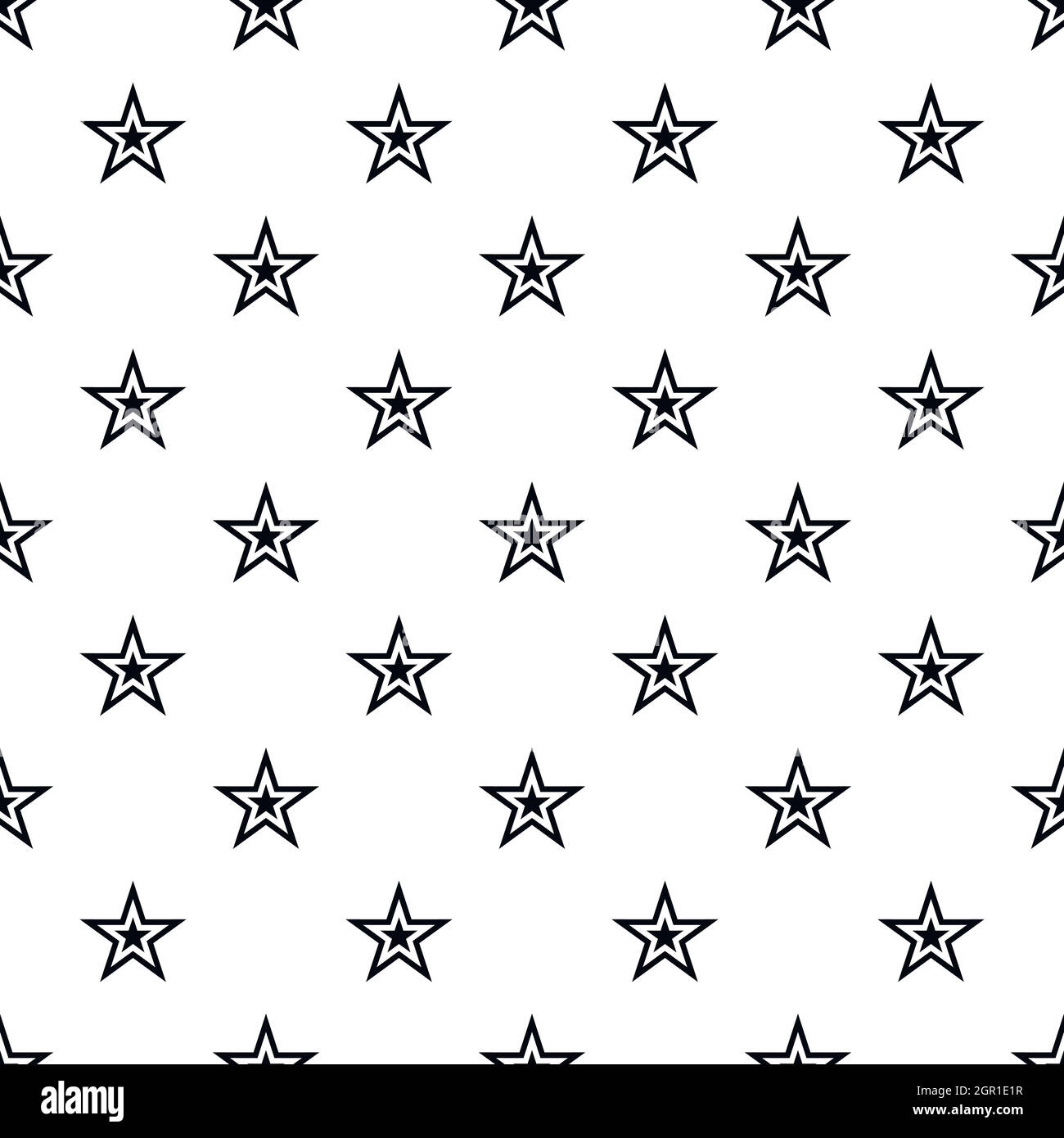 Celestial figure star pattern, simple style Stock Vector Image & Art ...