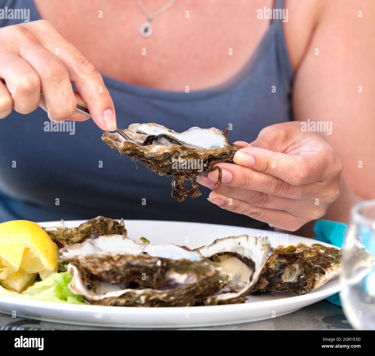 Fish and fruit and oysters and crab hi-res stock photography and images ...
