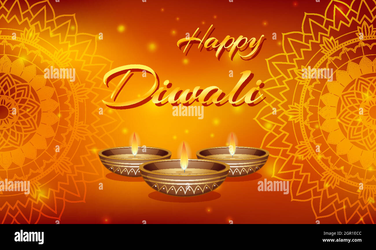 Diwali festive art Stock Vector Images - Alamy