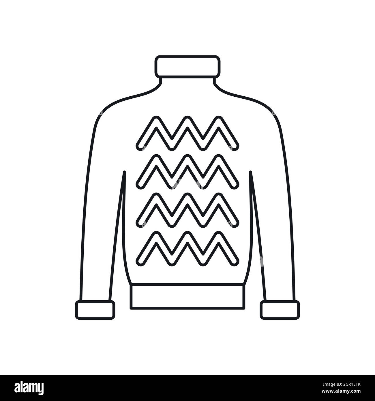 Black sweater man Stock Vector Images - Alamy