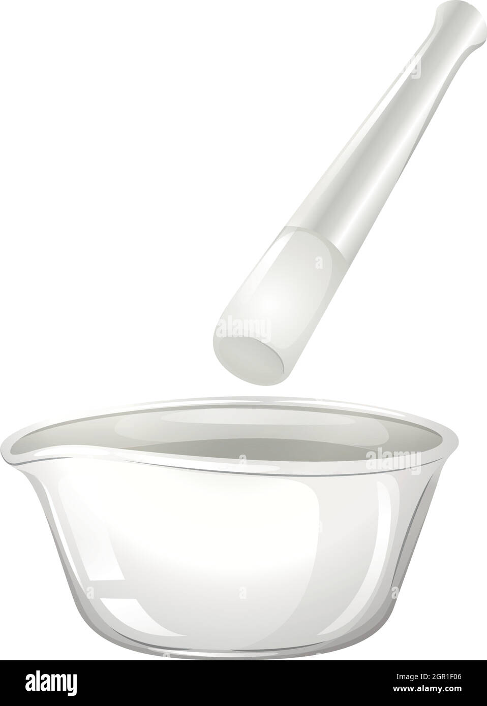 Mortar used in laboratory Stock Vector Image & Art - Alamy