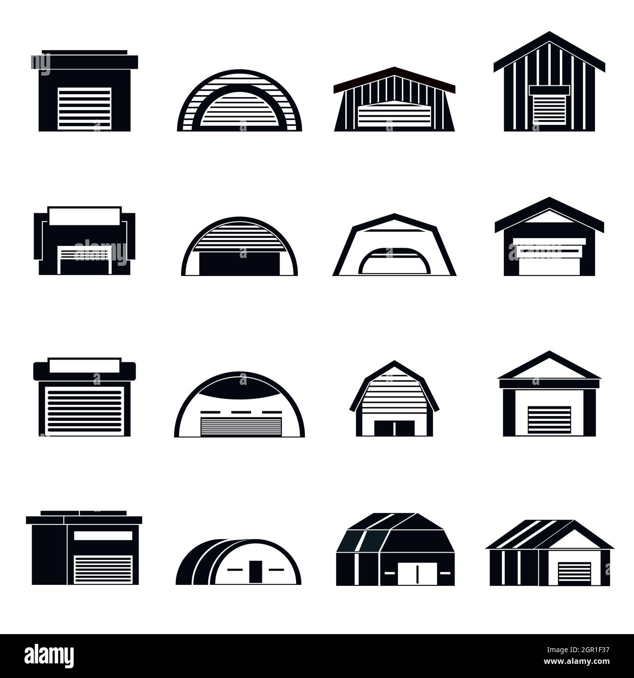 Agricultural hangar Stock Vector Images - Alamy