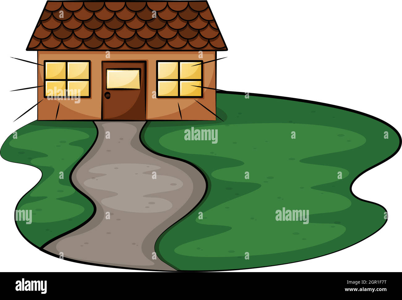 Basic house Stock Vector Images - Alamy