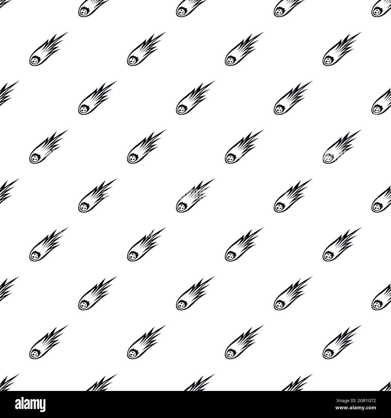 Comet pattern, simple style Stock Vector Image & Art - Alamy