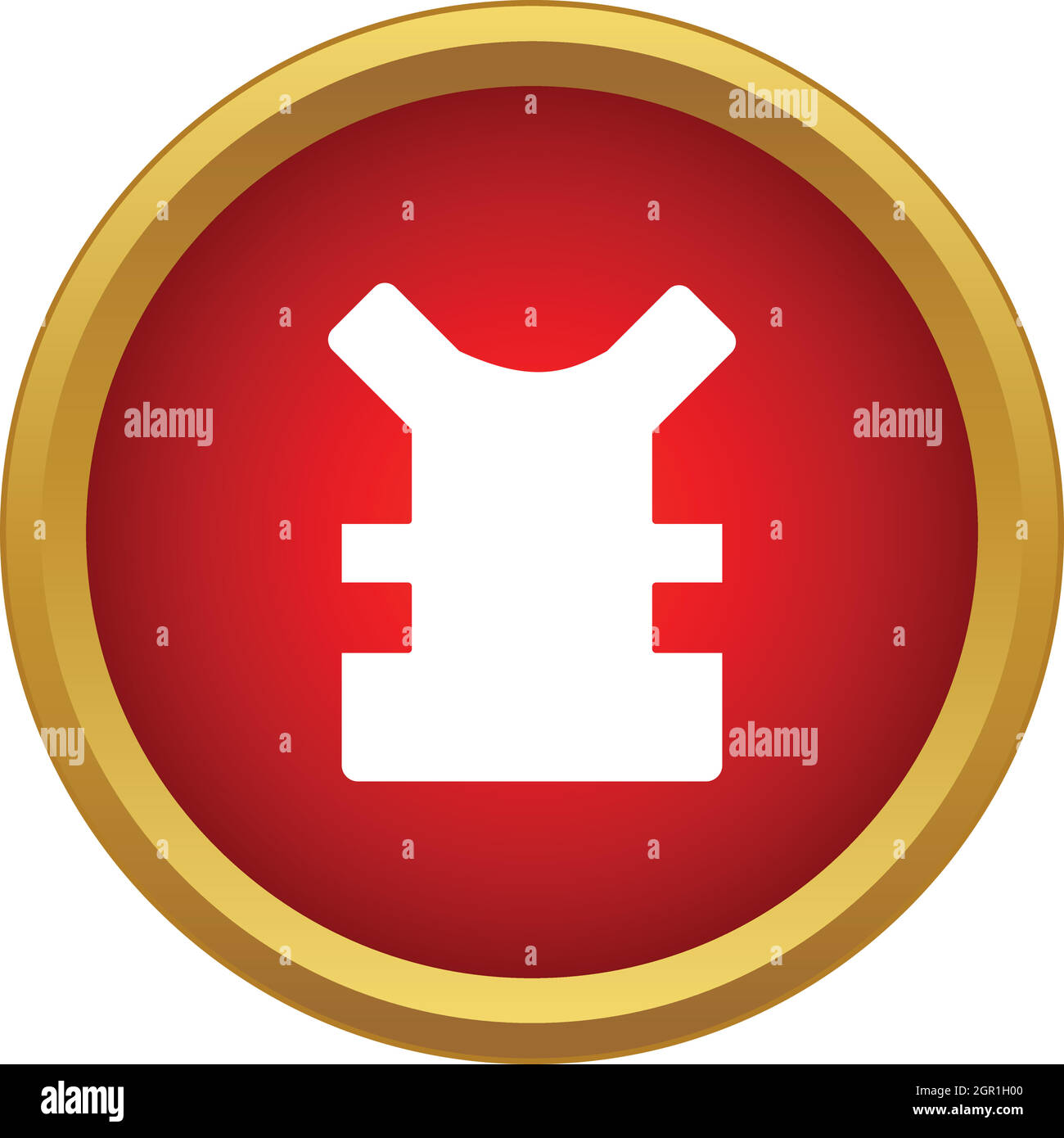 Bulletproof icon in simple style Stock Vector Image & Art - Alamy