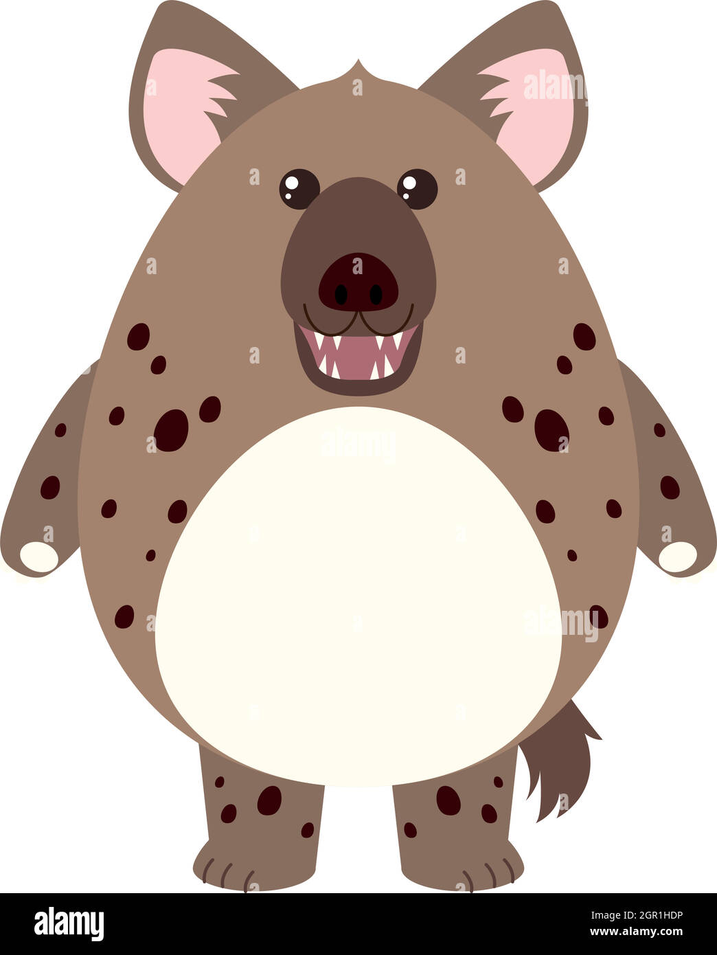 Hyena wildlife Stock Vector Images - Alamy