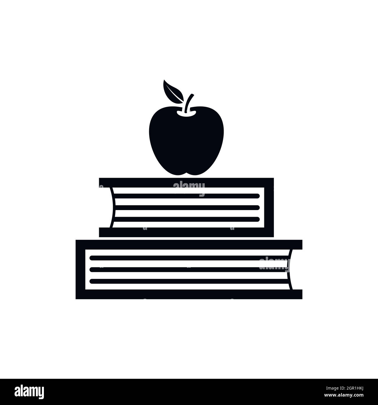 Books icon simple element Stock Vector Images - Alamy
