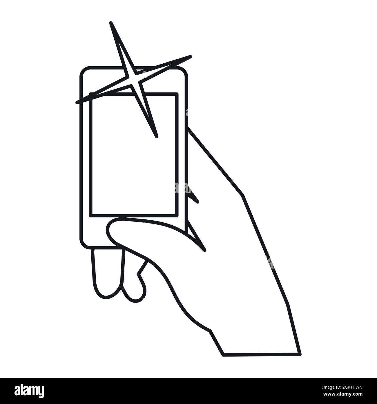 Taking hand Stock Vector Images - Alamy