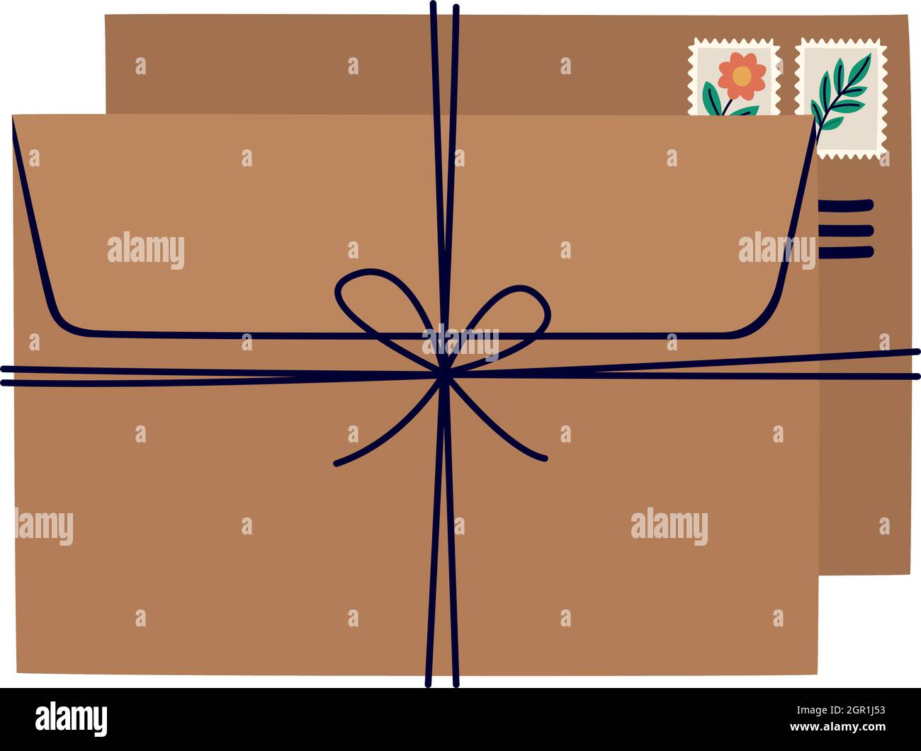 two envelopes illustration Stock Vector Image & Art - Alamy