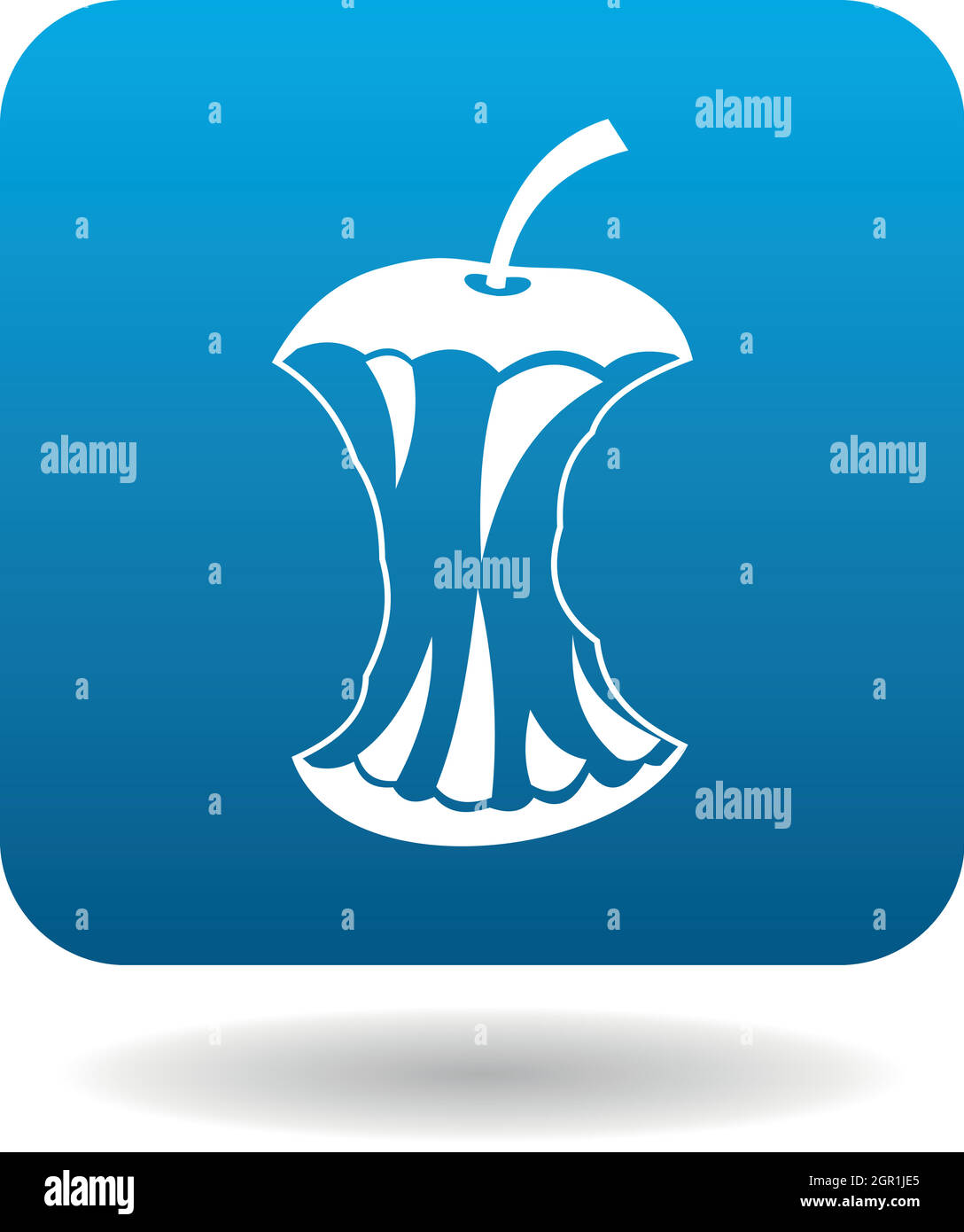 Square apple Stock Vector Images - Alamy