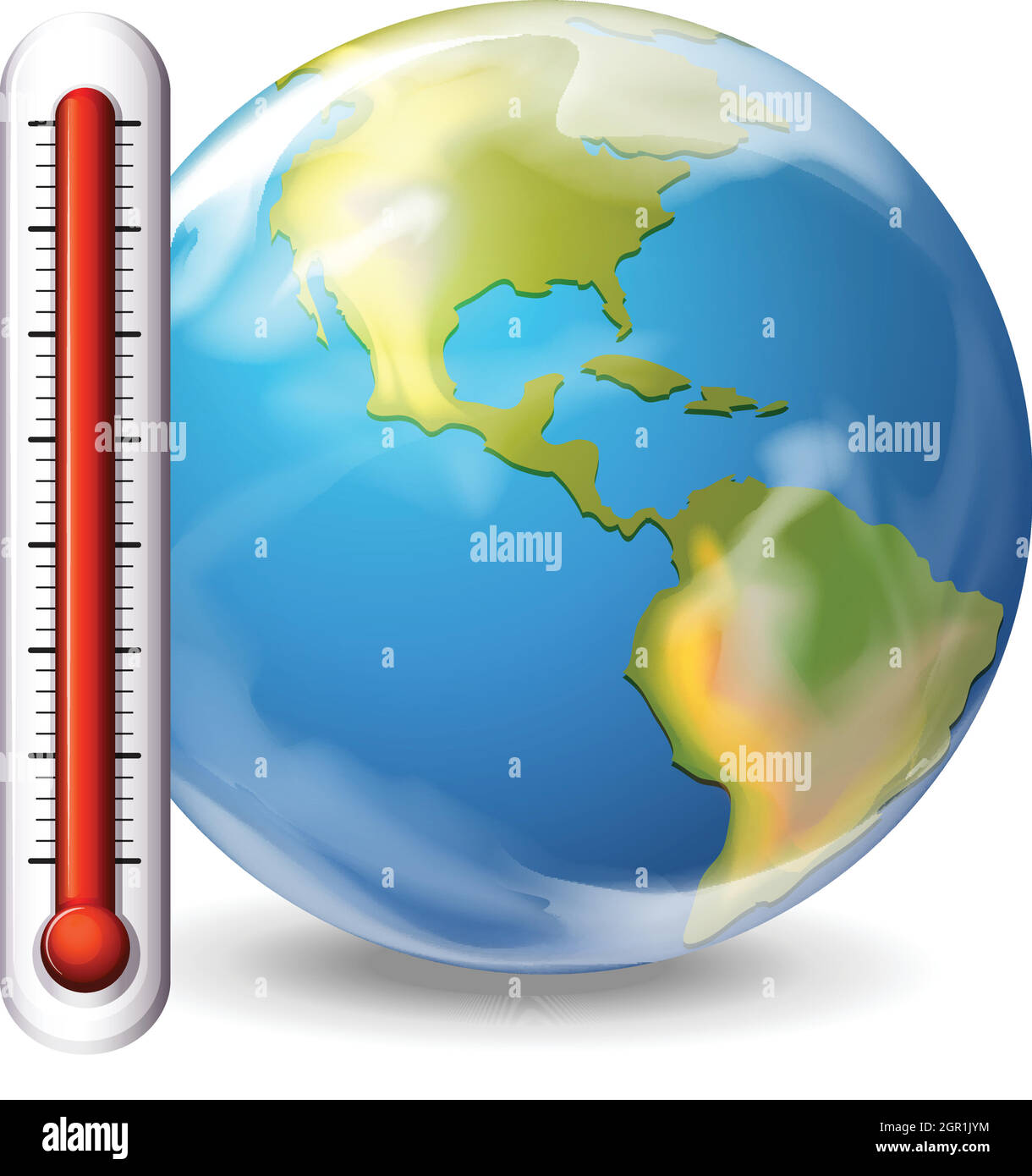 Hot earth concept flashcard Stock Vector Image & Art - Alamy