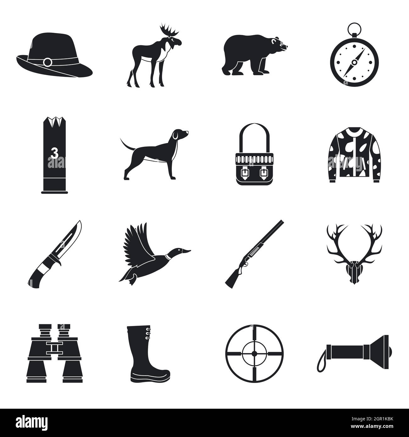 Seal hunting illustration Stock Vector Images - Alamy