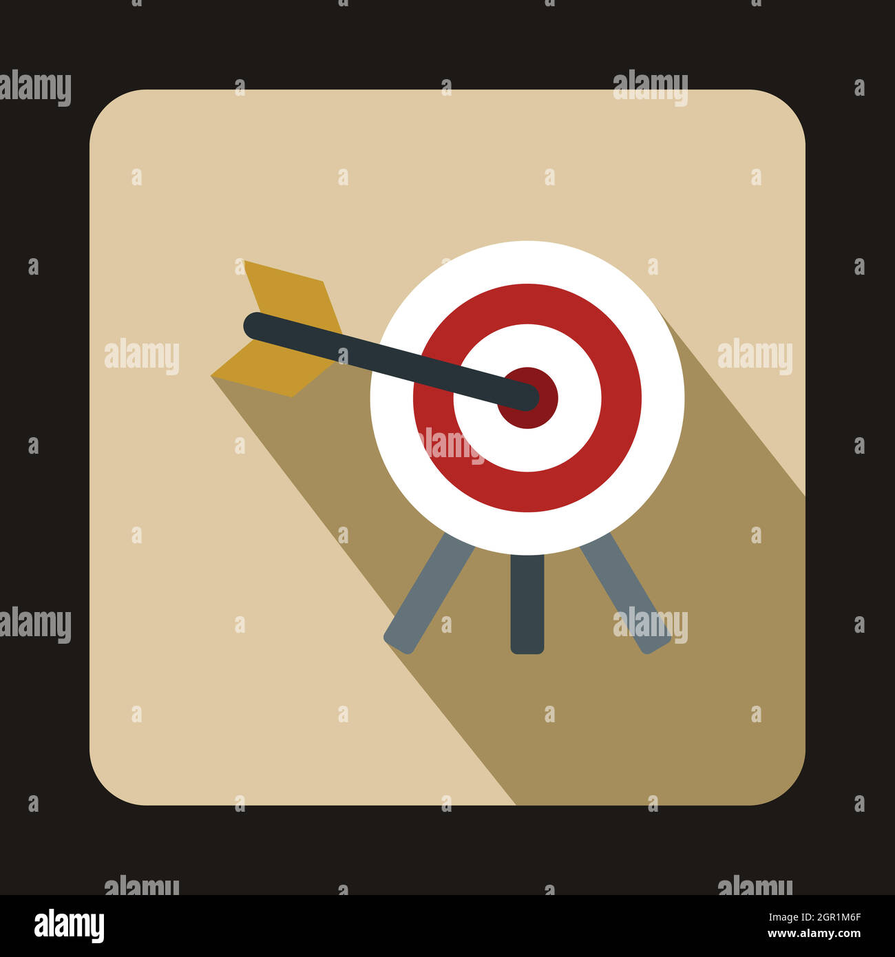 Target symbol vector Stock Vector Images - Alamy
