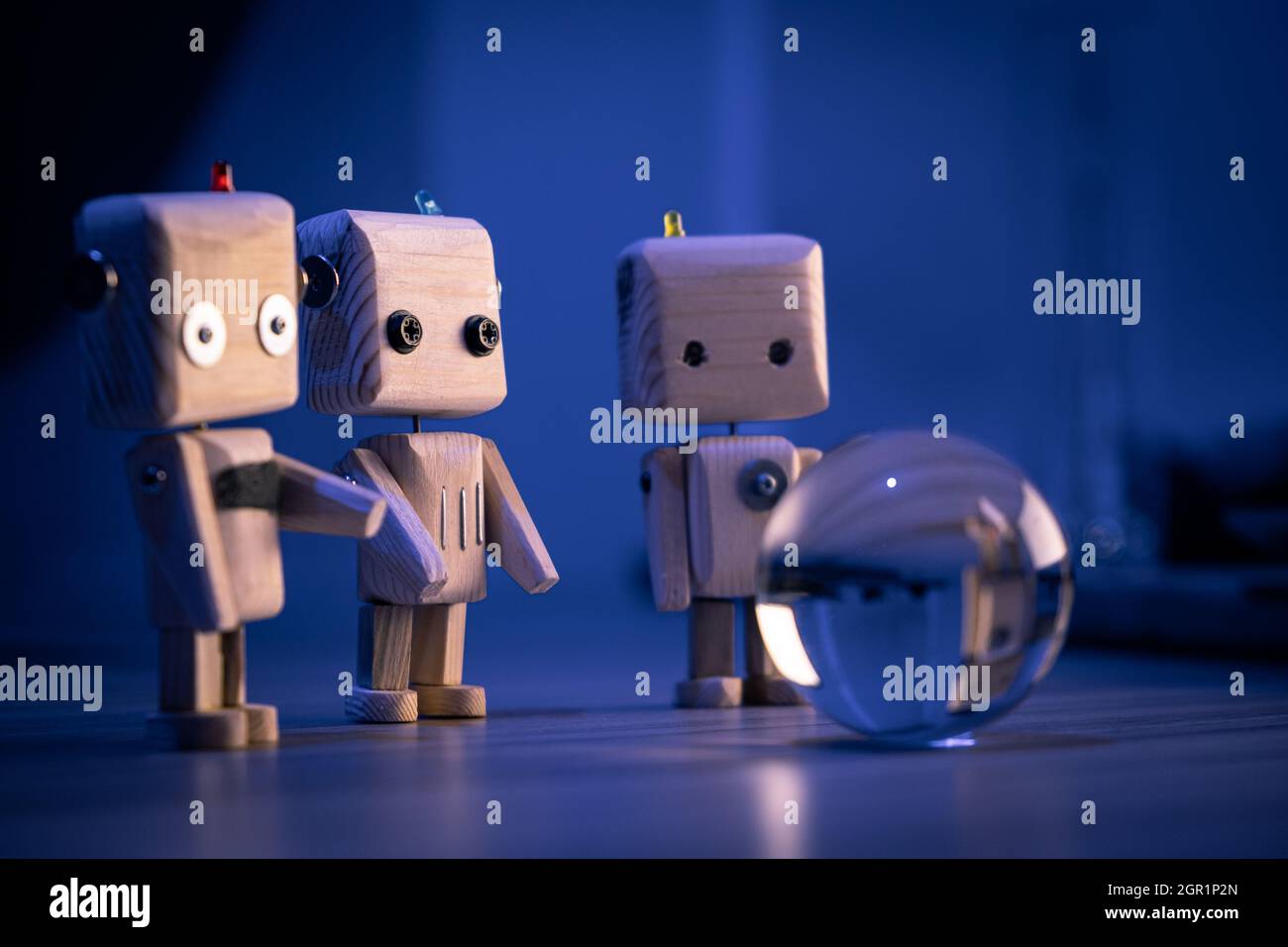 Robot wallpaper hi-res stock photography and images - Alamy