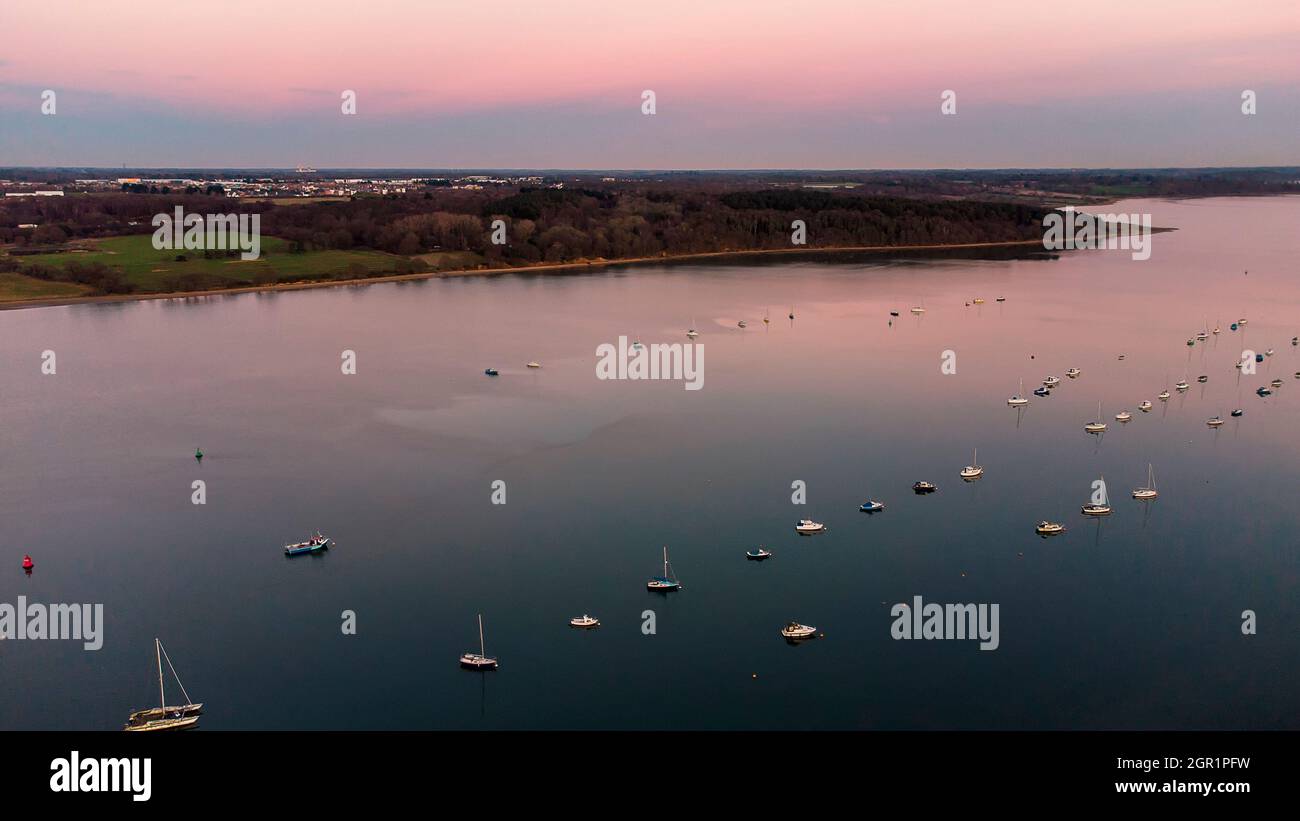 River orwell aerial hi-res stock photography and images - Alamy
