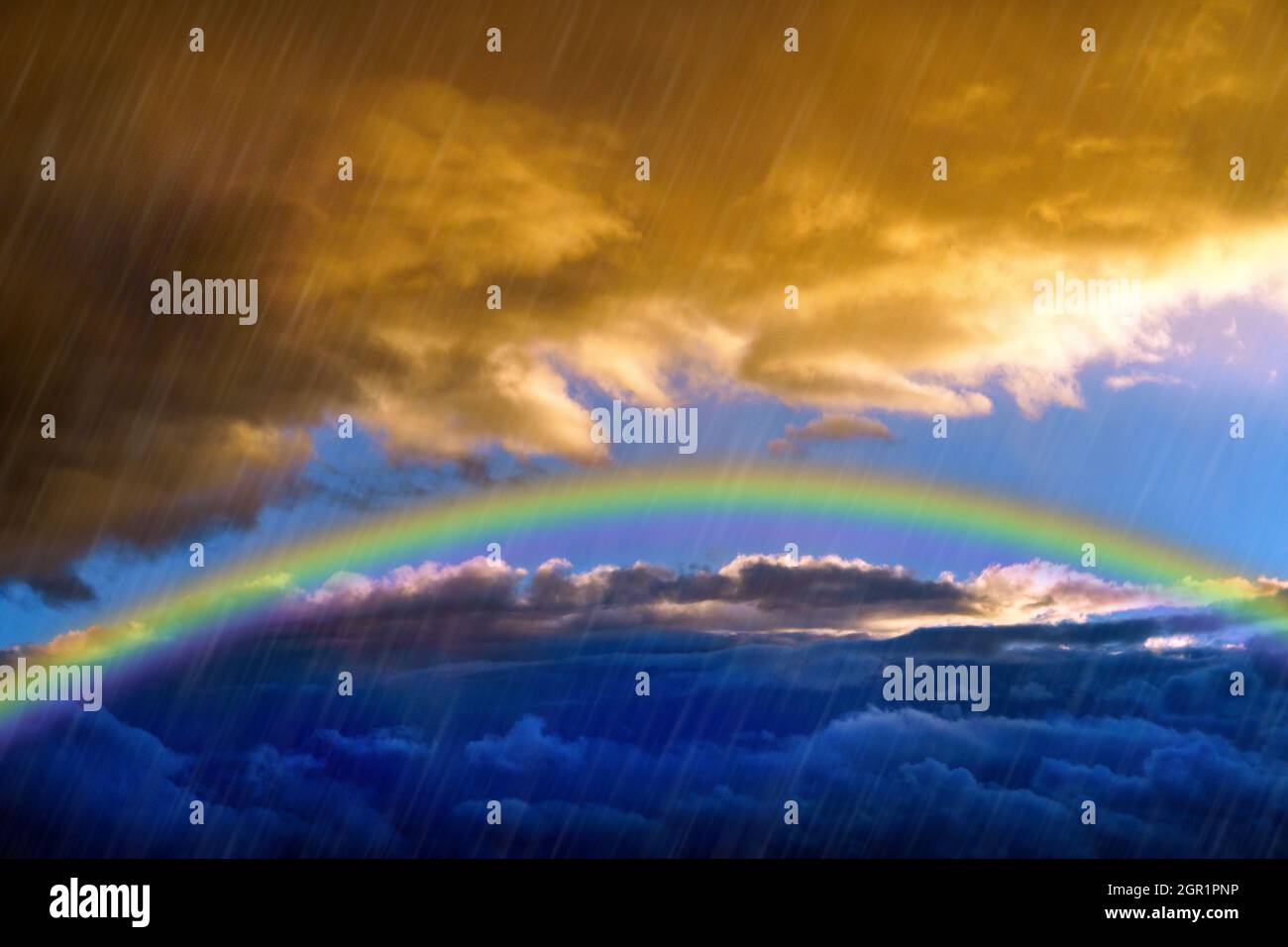 Natural rainbow hi-res stock photography and images - Alamy