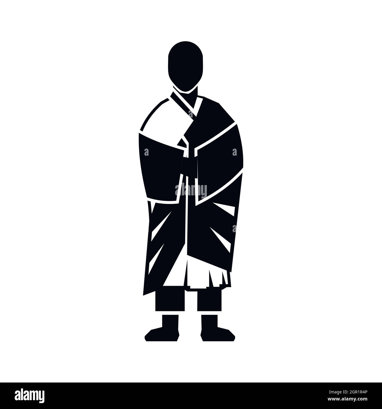 Buddha icon simple style Stock Vector Images - Alamy