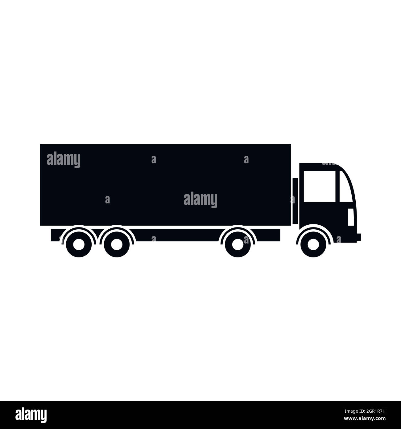 Truck icon, simple style Stock Vector Image & Art - Alamy Truck icon, simple style Stock Vector Image & Art - Alamy