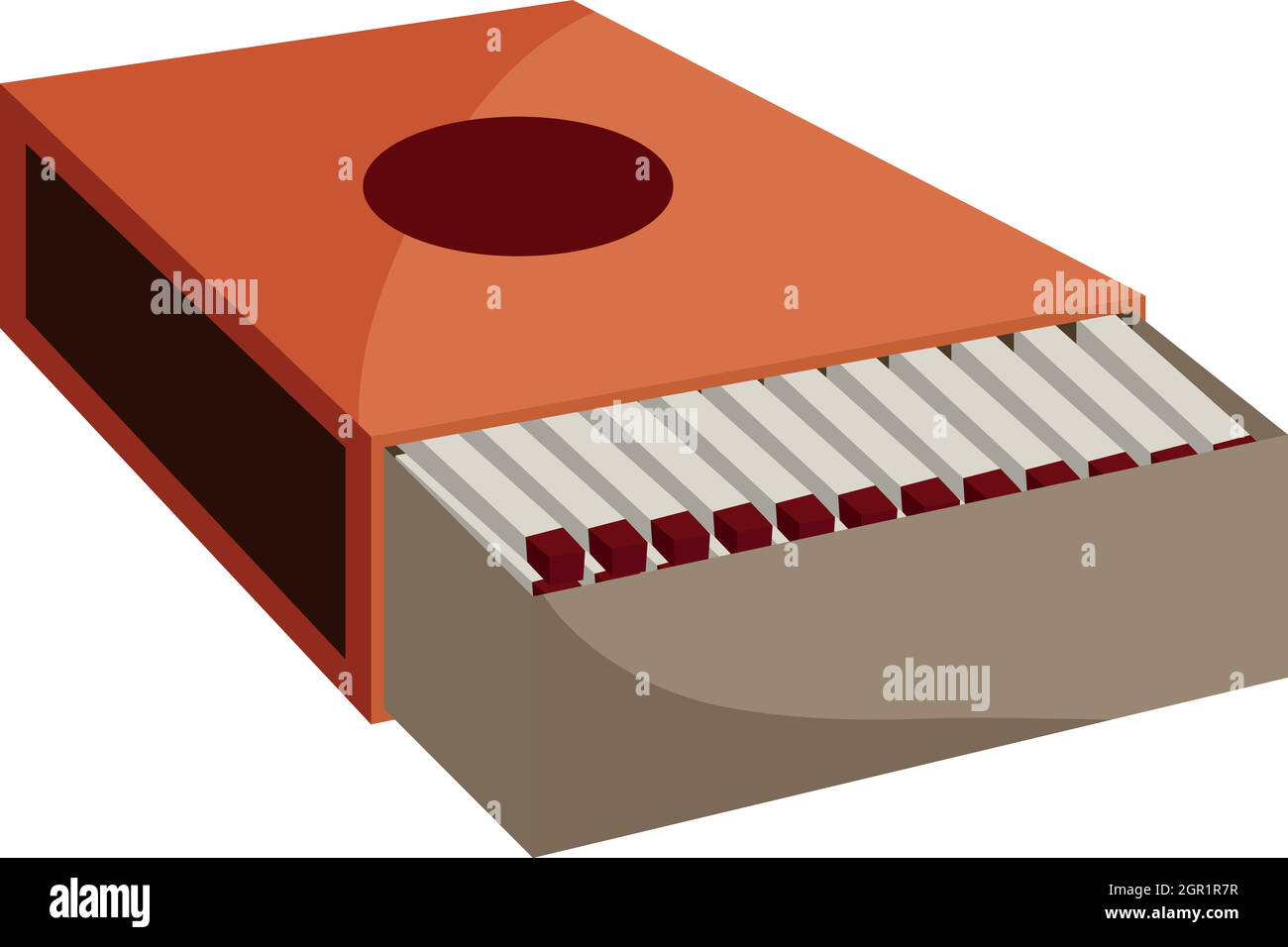 Box of matches icon, cartoon style Stock Vector Image & Art - Alamy