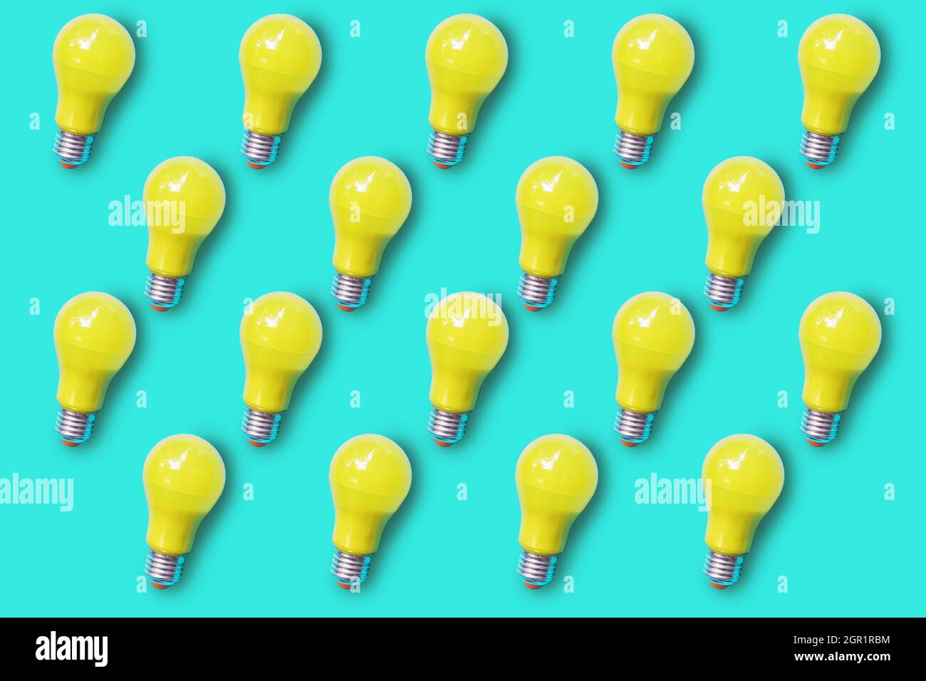Seamless light bulb pattern hi-res stock photography and images - Alamy