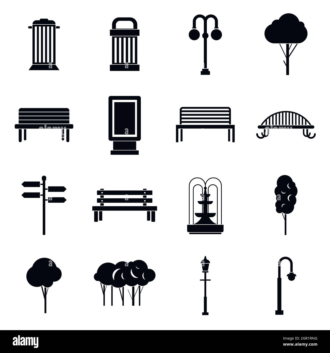 Simple landscape element hi-res stock photography and images - Alamy