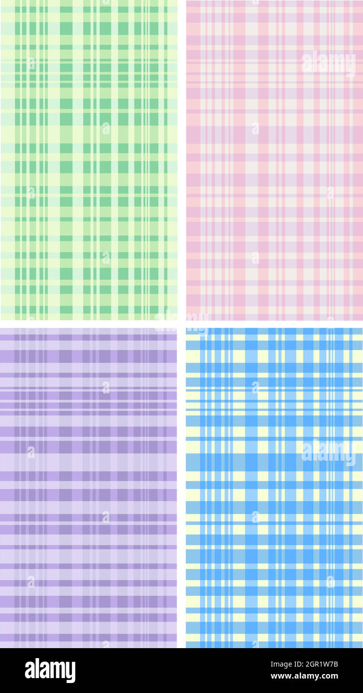 Four pastel color mats Stock Vector Image & Art - Alamy