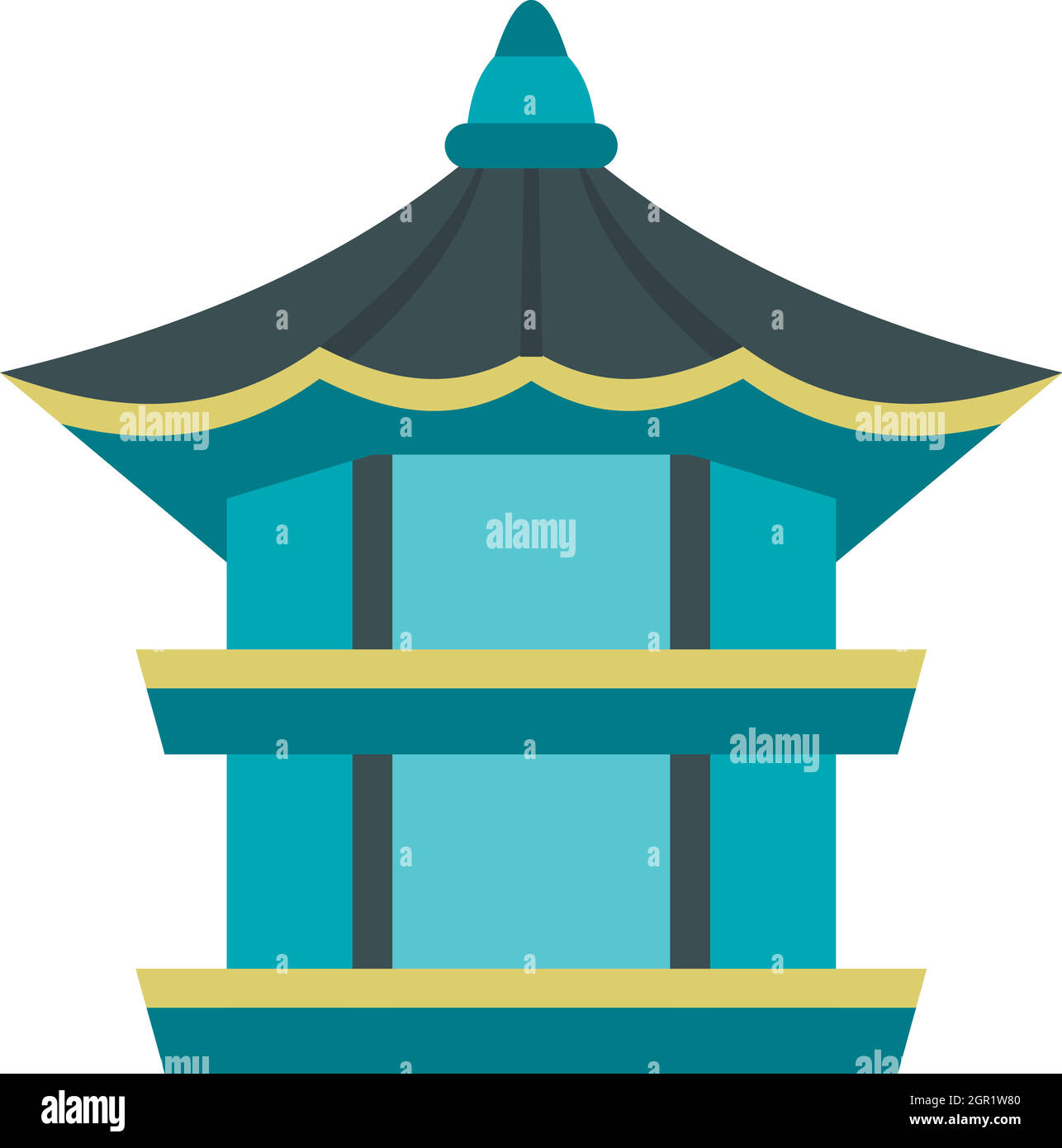 Historical pavilion Stock Vector Images - Alamy