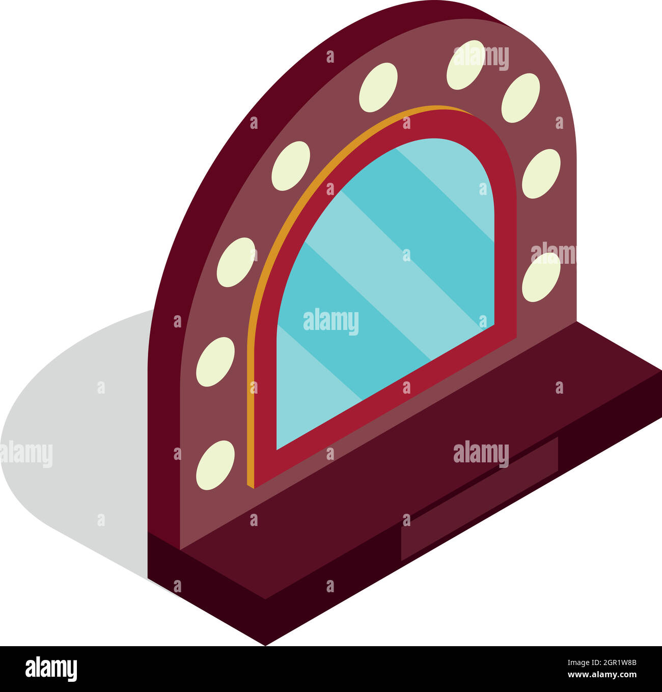 Light dressing room icon Cut Out Stock Images & Pictures - Alamy