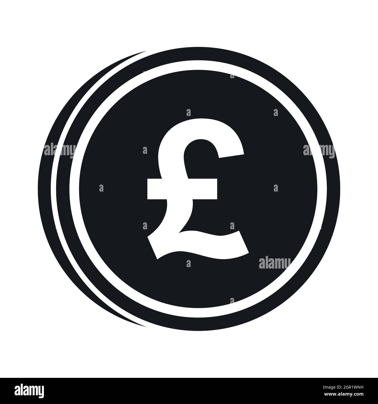 Coins of pound icon, simple style Stock Vector Image & Art - Alamy