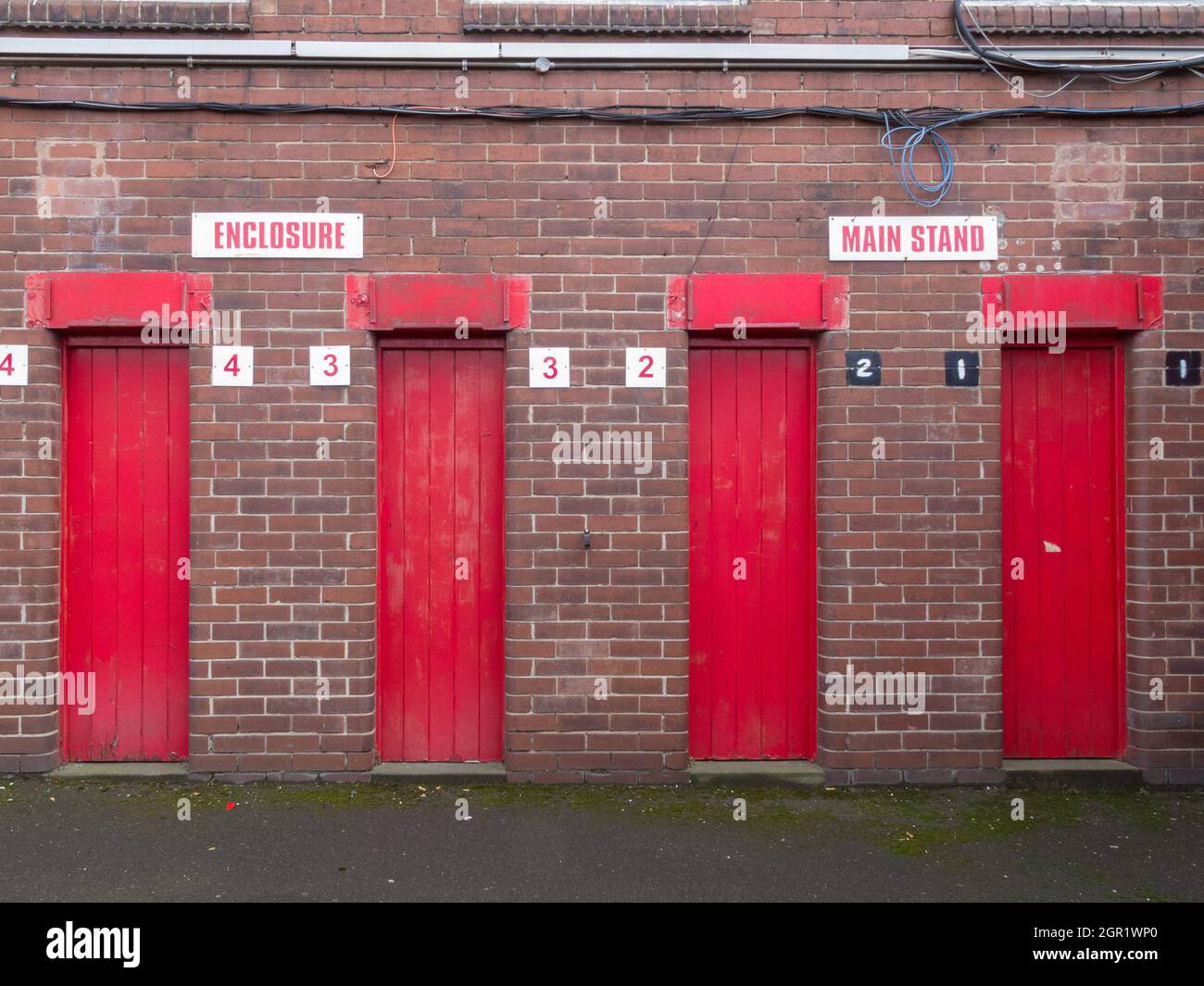 Millmoor, Rotherham United's former ground Stock Photo - Alamy