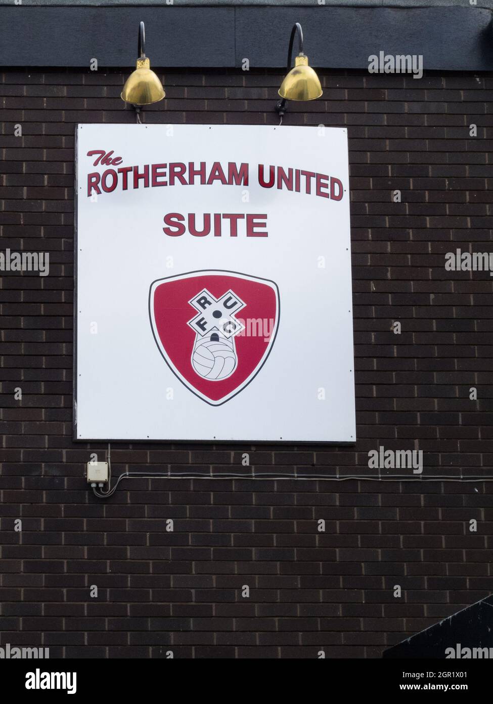 Millmoor, Rotherham United's former ground Stock Photo - Alamy