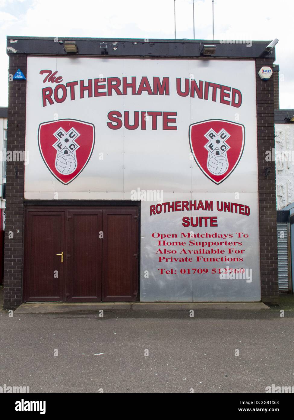 Millmoor, Rotherham United's former ground Stock Photo - Alamy