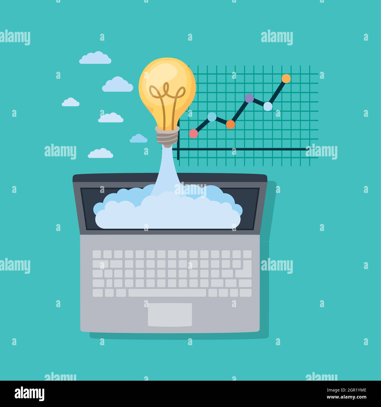 business launch design Stock Vector Image & Art - Alamy