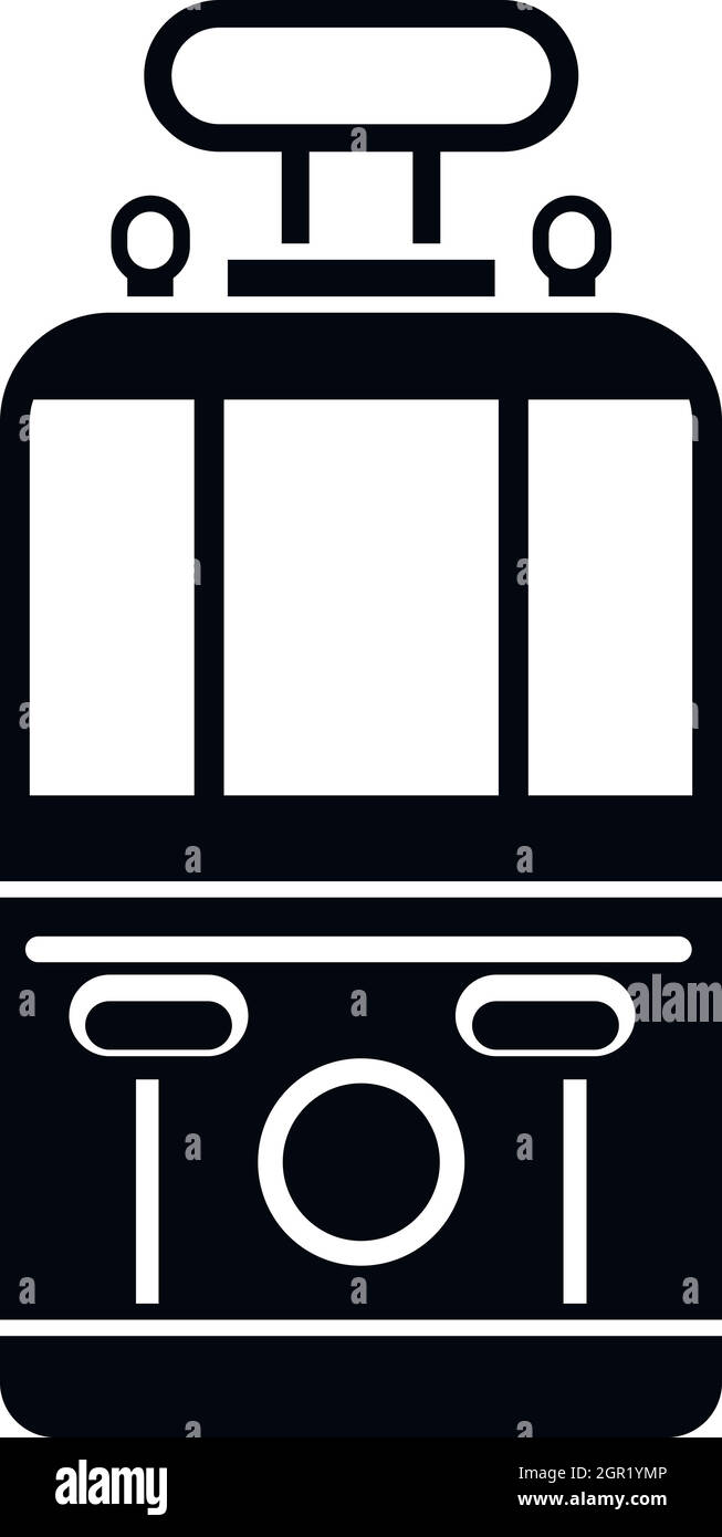 Front view long black Stock Vector Images - Alamy