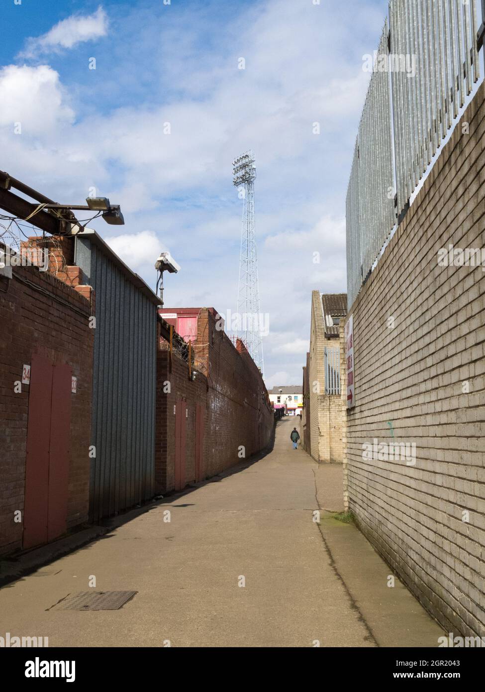 Millmoor, Rotherham United's former ground Stock Photo - Alamy