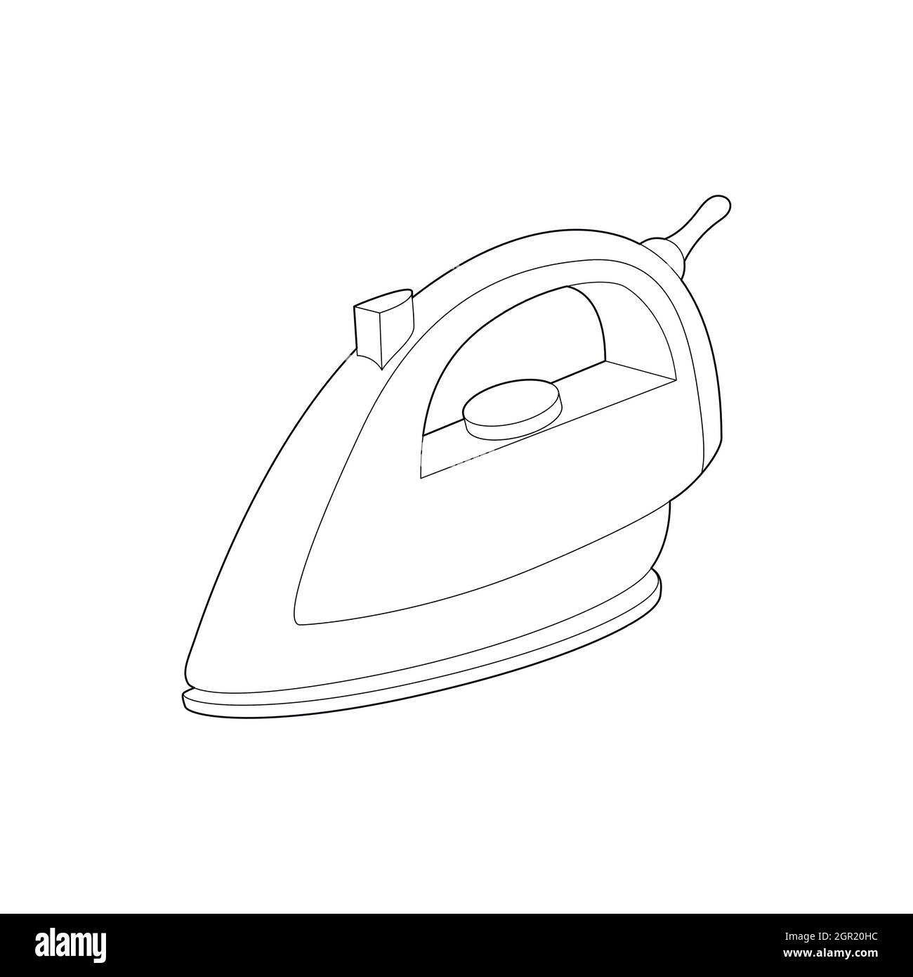 Iron icon, outline style Stock Vector Image & Art - Alamy Iron icon, outline style Stock Vector Image & Art - Alamy