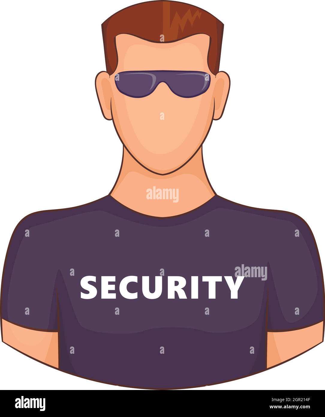 Security guard male icon, cartoon style Stock Vector Image & Art - Alamy Security guard male icon, cartoon style Stock Vector Image & Art - Alamy