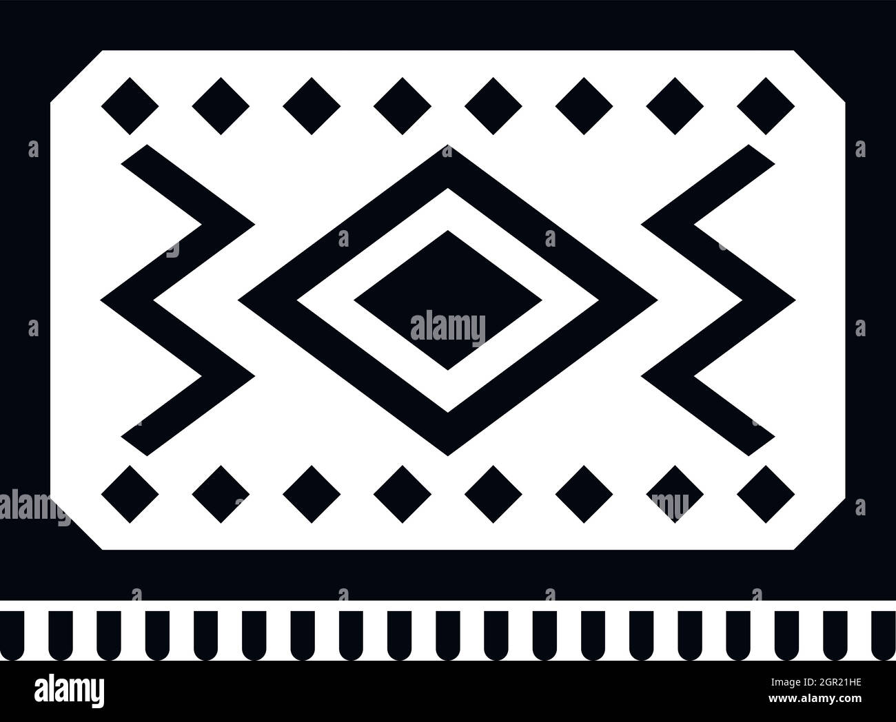 Persian carpet pattern Stock Vector Images - Alamy