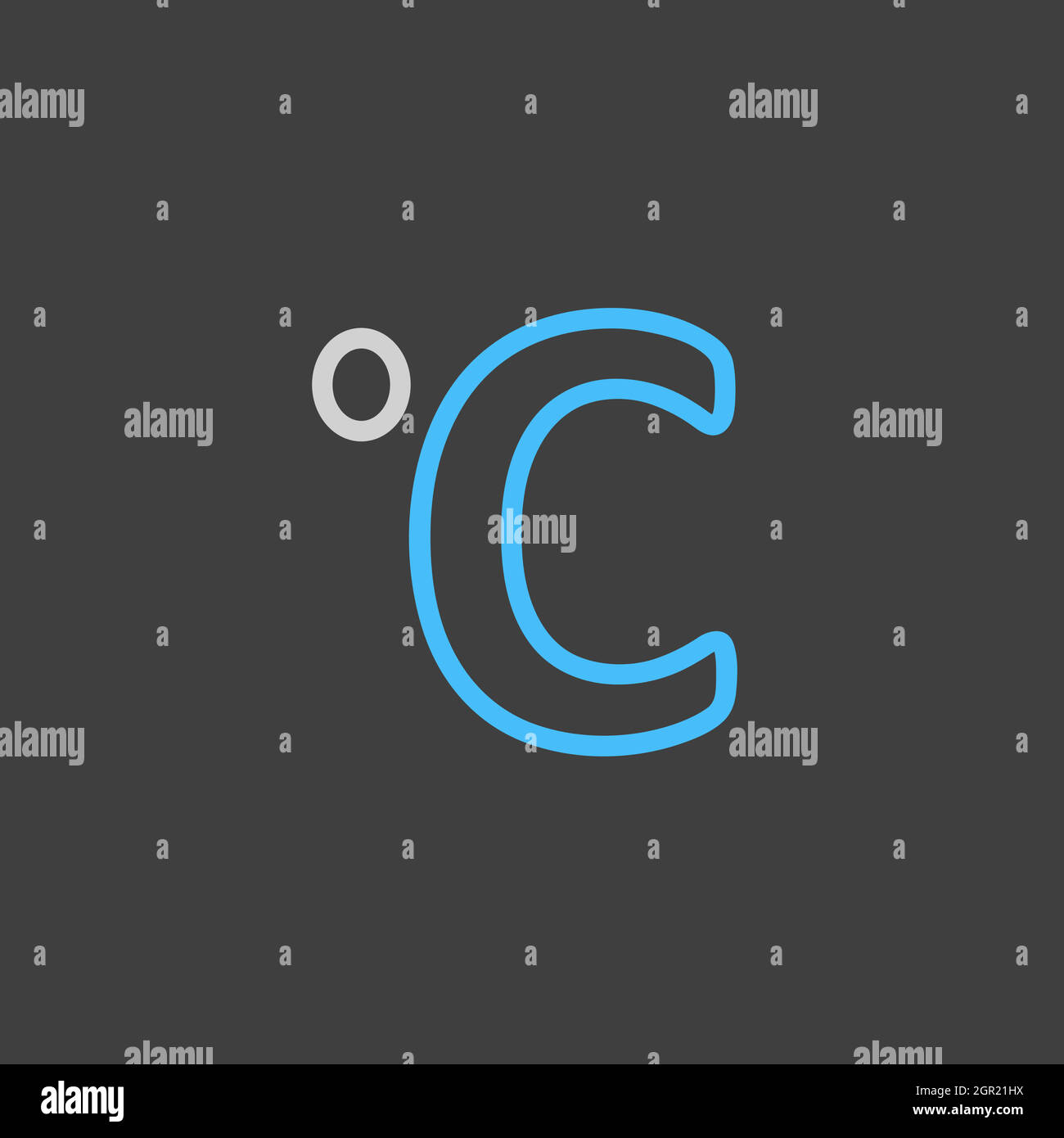 Celsius symbol hi-res stock photography and images - Alamy