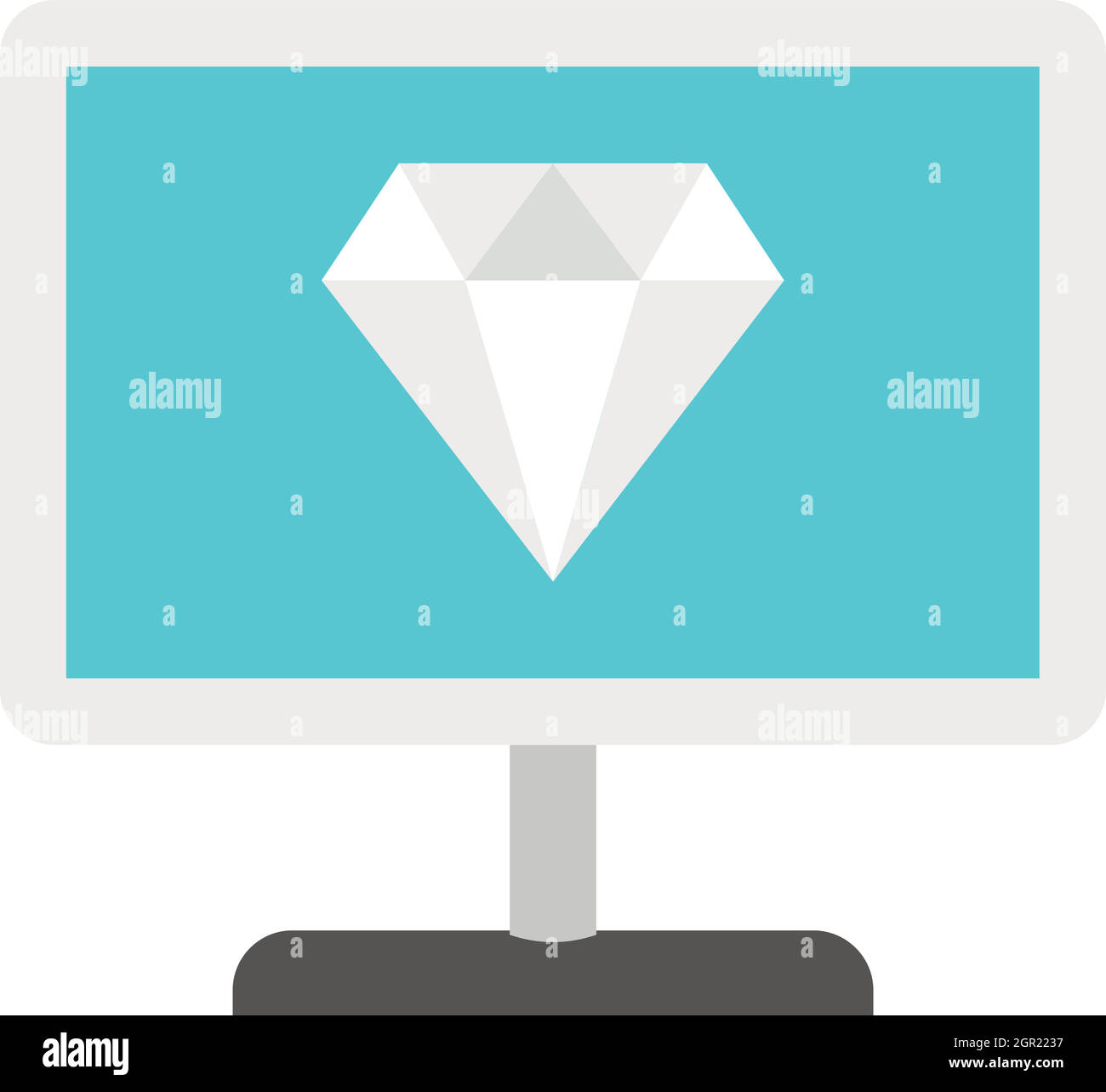 Pc monitor screen Stock Vector Images - Alamy